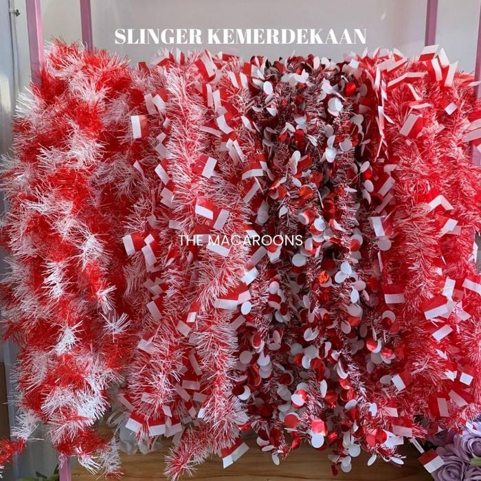 Jual -PROMO MERDEKA- Slinger Kemerdekaan Dekorasi 17 Agustus / Acara ...