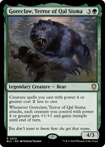 Jual Goreclaw, Terror of Qal Sisma BLC | MTG TCG - Kota Surabaya ...