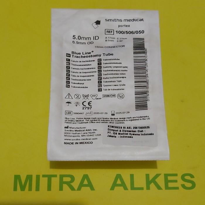 Jual Plain Tracheostomy Tube 506 PORTEX. Plain Trakeostomy 506 FORTEX ...