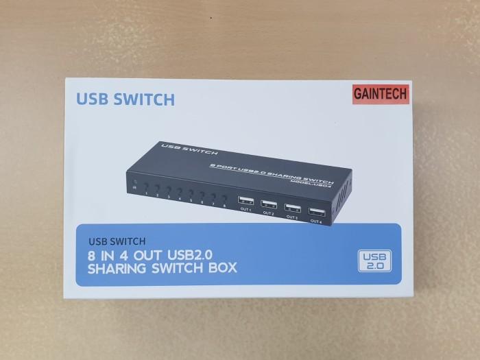 Jual GAINTECH USB 2.0 SHARING SWITCH BOX PRINTER KVM 2 IN 2 OUT / 2 IN ...