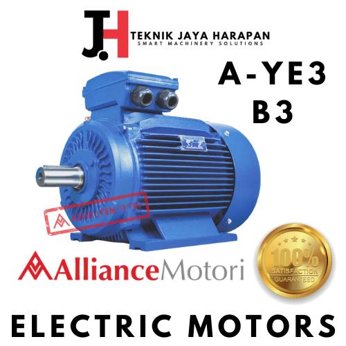 Jual DINAMO ELECTRIC MOTOR ALLIANCE A-Y3e / AY3E B3 2P 1.1KW 1.5HP ...