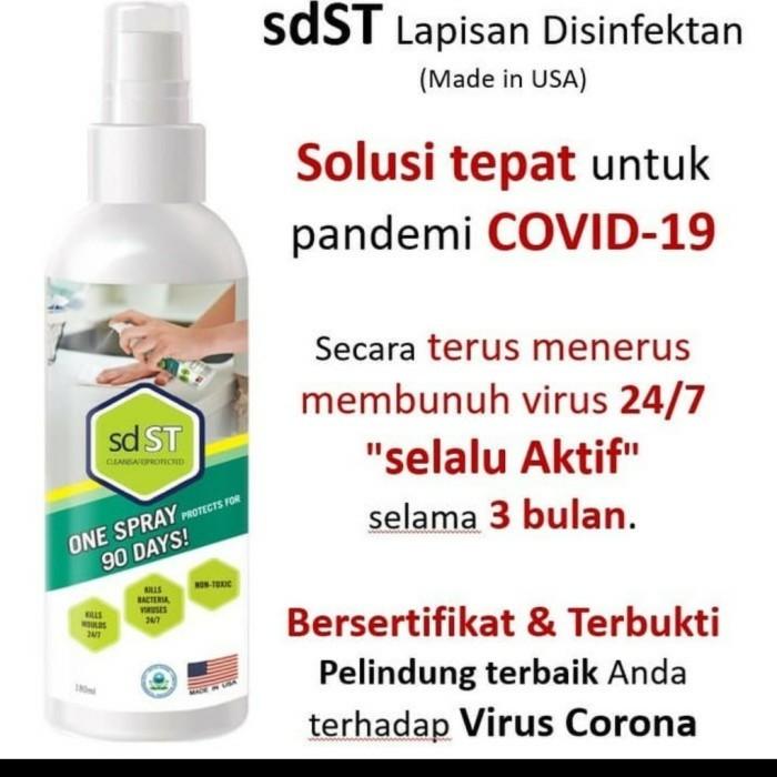 Jual JT-2024 SDST DISINFECTANT SPRAY - SELF DISINFECTANT COATING NEW ...