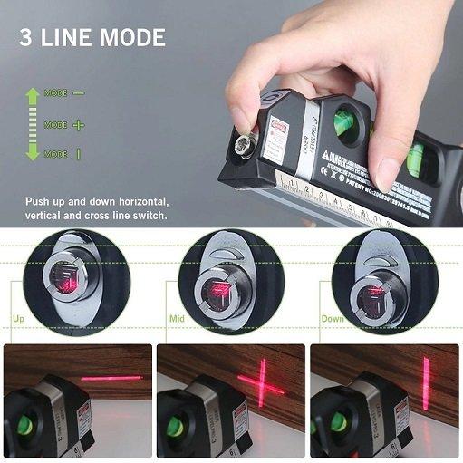 Jual Alat Ukur Meter Sinar Laser Multi Purpose Level Pro 3 Horizon Vertical - Jakarta Barat ...