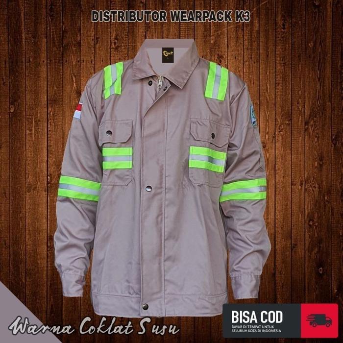 Jual TERLARIS Wearpack Safety Atasan / Baju kerja Proyek / APD Safety ...