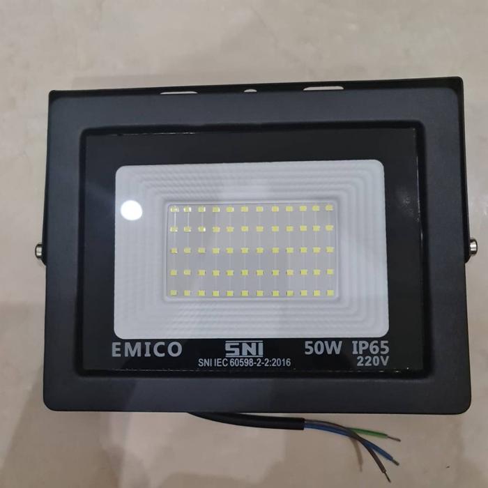 Jual Emico Lampu Sorot Led 50w / Lampu Tembak Outdoor/ Lampu Flood ...