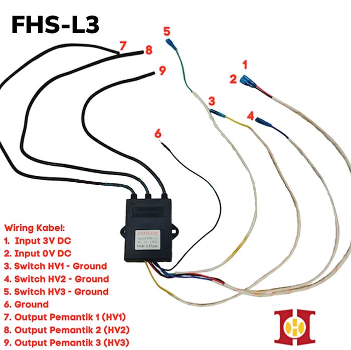 Jual FHS L3 Modul Module Ignition Igniter Pemantik Blue Gas LPG Kompor ...