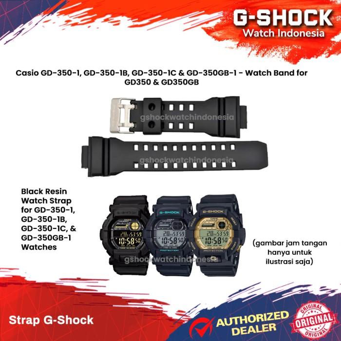 Promo Tali Strap G-Shock GD-350 GD350 GD-350GB GD350GB GD 350 Casio ...
