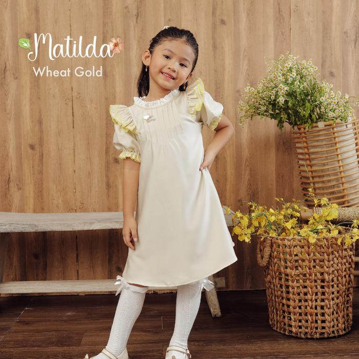 Promo Harlow Kids - Matilda Dress - Wheat Gold, M - Jakarta Barat ...