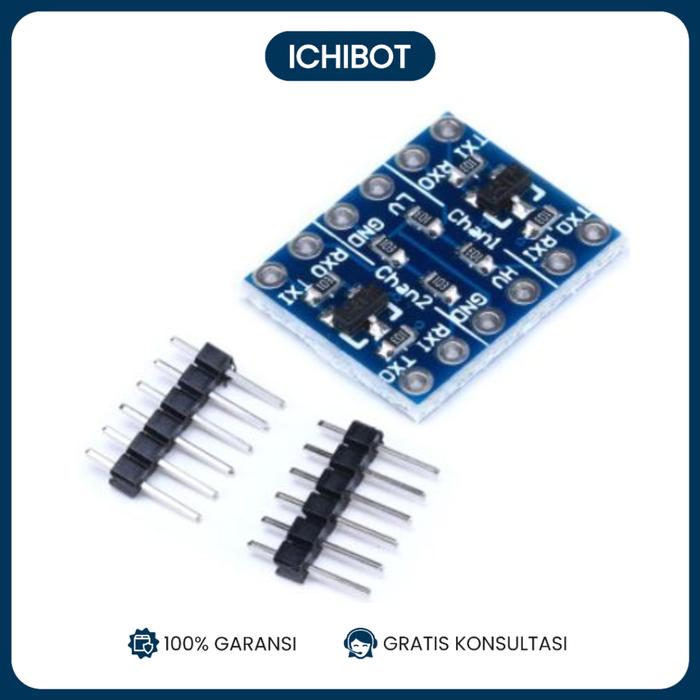 Jual 2 Way Level Converter Channel 3.3V To 5V 5V To 3.3V IIC UART SPI ...
