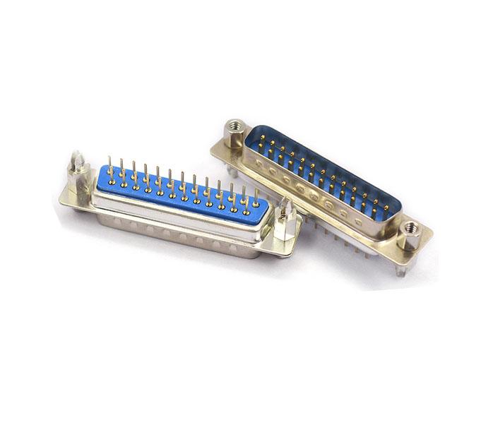 Jual 10pcs DP25 25 Pin Male/Female Blue Straight Pin DB25 D-sub PCB ...