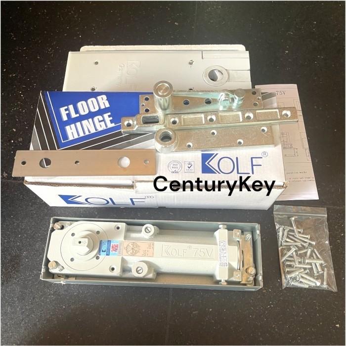 Jual Floor Hinge Kolf BTS 75 KTS-75V Engsel Tanam Floor Spring Kolf ...