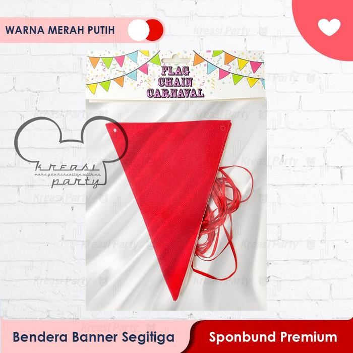 Jual Bendera Merah Putih Kain Spunbond / Dirgahayu 17 Agustus / Hiasan HUT RI / Bendera Umbul ...
