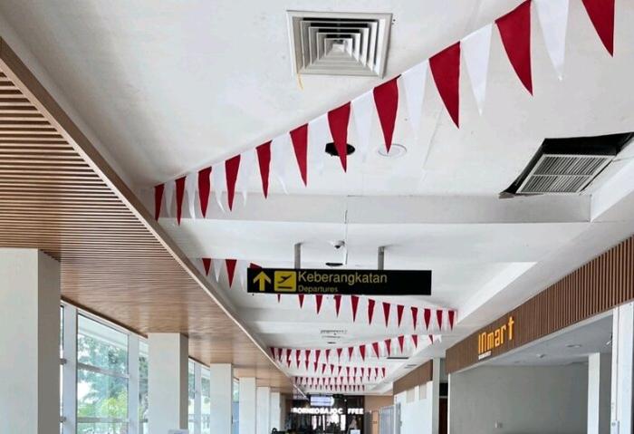 Jual PRODUK TERBARU!! bendera flag 5meter,flag kain,bendera segitiga ...