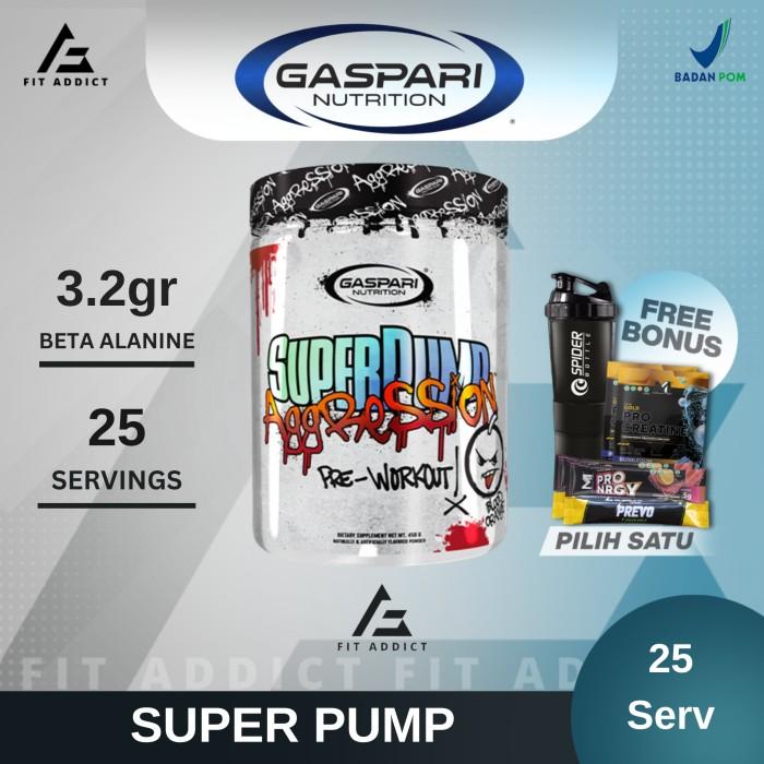 Jual Gaspari Nutrition SuperPump 25 Serv 450 Gram Preworkout Super Pump - Kota Surabaya - Findy ...