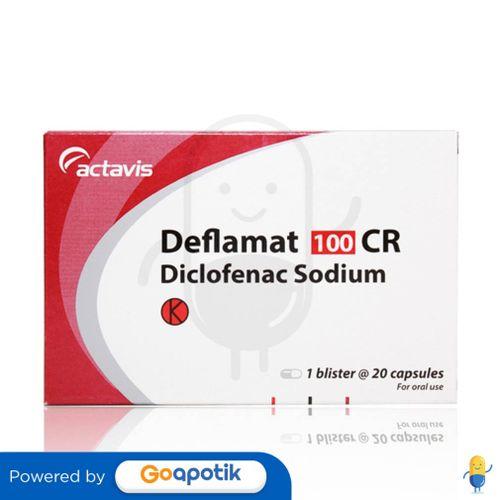 Jual DEFLAMAT CR 100 MG BOX 20 KAPSUL - Kota Semarang - Apotek Sehat ...