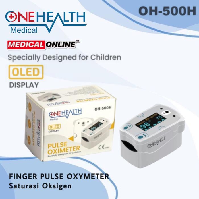 Jual PULSE OXIMETER BAYI ANAK ONEHEALTH OH-500H SATURASI OKSIGEN FINGER ...