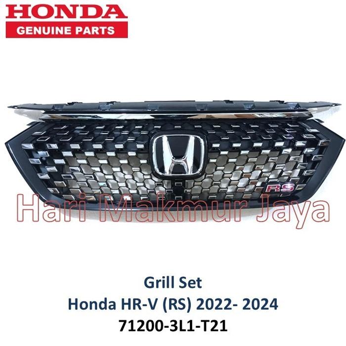 Jual Grille Grill Radiator Atas komplit SET assy Honda HRV HR-V RS 2022 ...