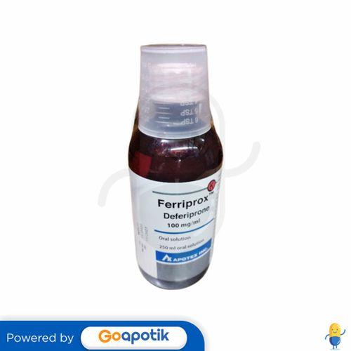 Promo FERRIPROX 100 MG/ML ORAL SOLUTION 250 ML Cicil 0% 3x - Kota ...