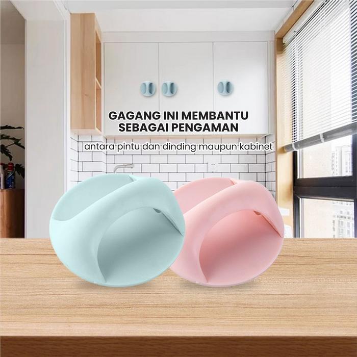 Jual PEGANGAN PINTU BULAT TEMPELAN GAGANG UNTUK PINTU KAMAR MANDI LACI ...