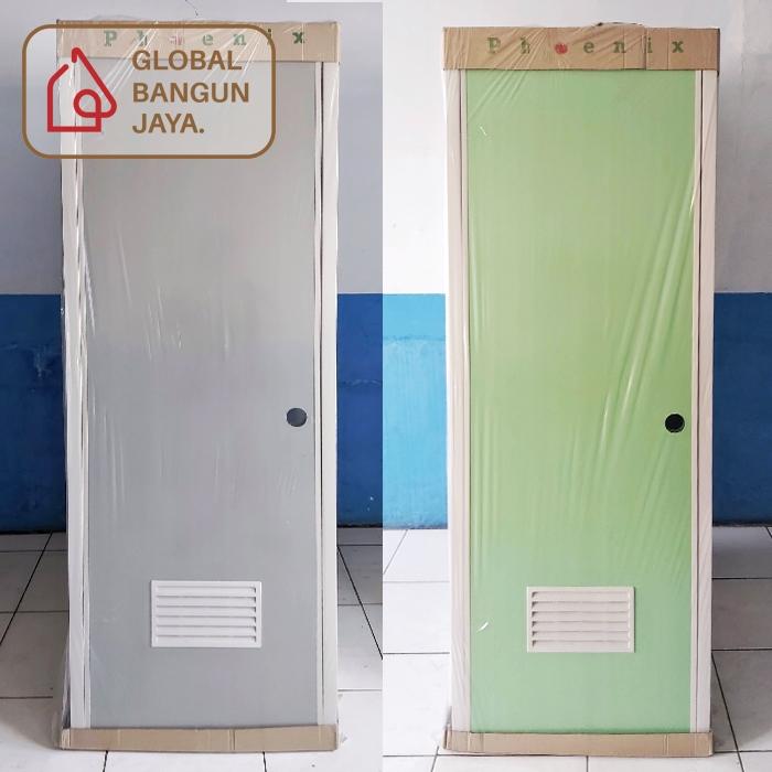 Jual PINTU PVC KAMAR MANDI POLOS MURAH 195 X 70 + HANDLE + SELOT ...