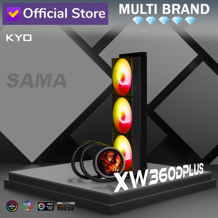 Jual KYO SAMA XW360DPLUS 2.8" inch ARGB AIO Liquid Cooling LCD DISPLAY ...