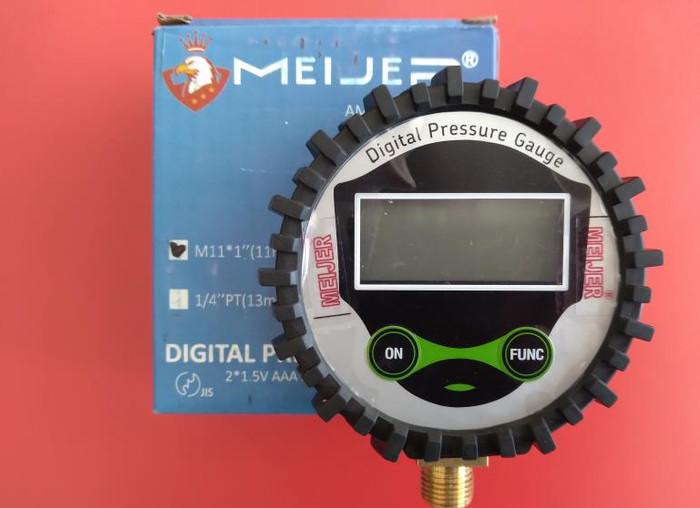 Jual Manometer Digital MEIJER Pressure Gauge Alat Ukur Angin Kompresor ...