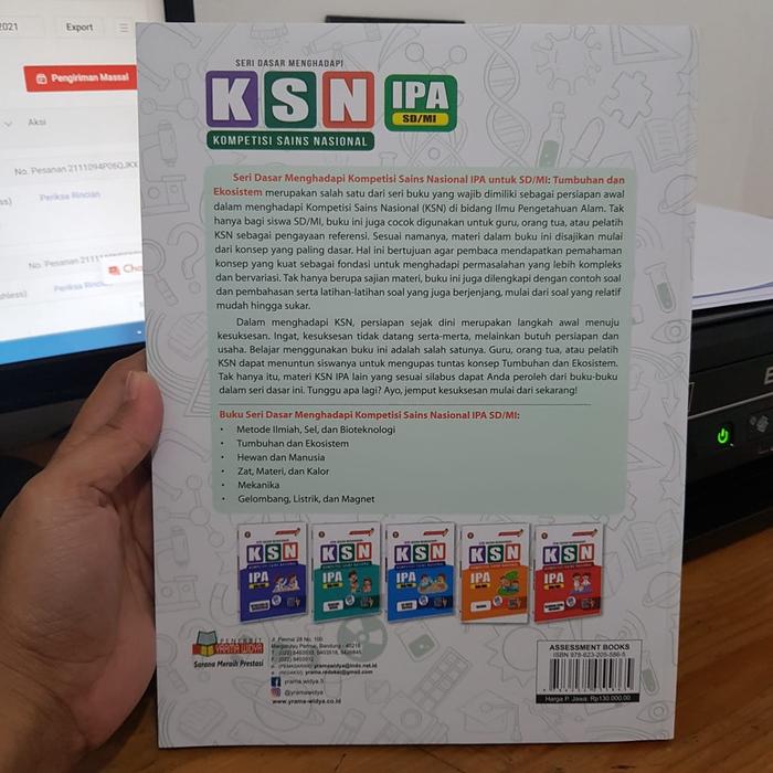 Jual BUKU OLIMPIADE IPA (KSN IPA) SD/MI: TUMBUHAN DAN EKOSISTEM - YRAMA WIDYA - Kota Tangerang ...