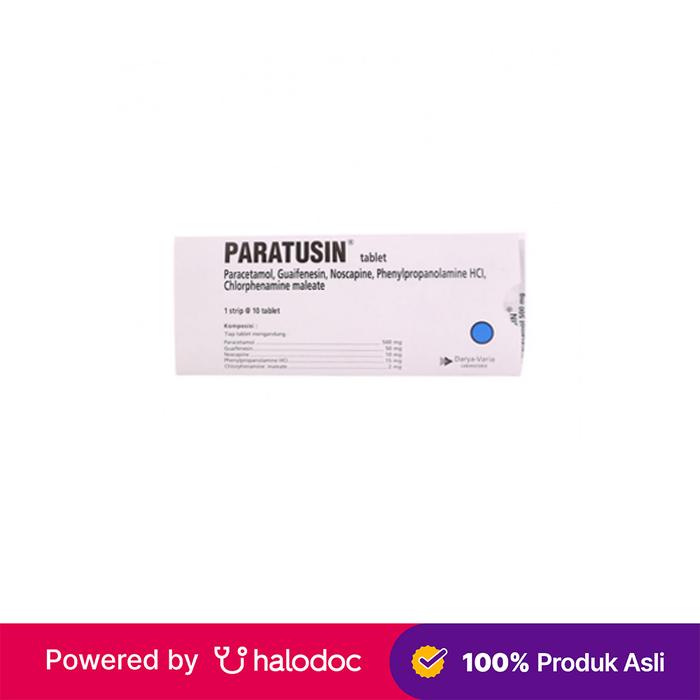Jual Paratusin 10 Tablet - Obat Batuk & Flu - Halodoc - Kota Tangerang ...