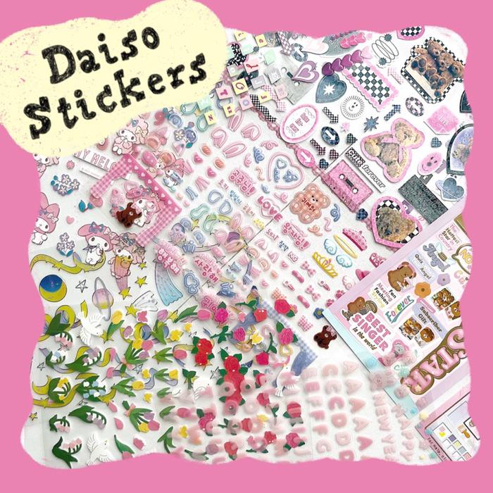 Jual SHARING STICKER DECO DAISO KOREA - Kab. Cianjur - ajul official ...