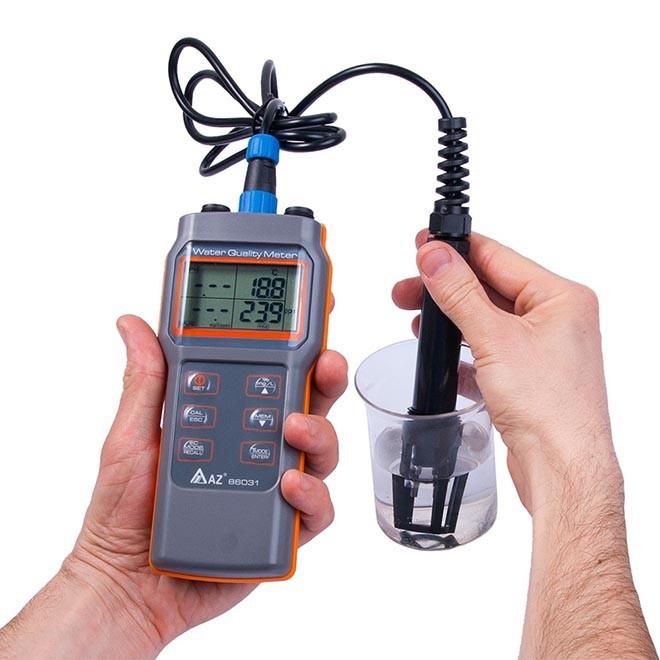 Jual Alat ukur kualitas air dengan 5 parameter Water Meter 5 in 1 ...