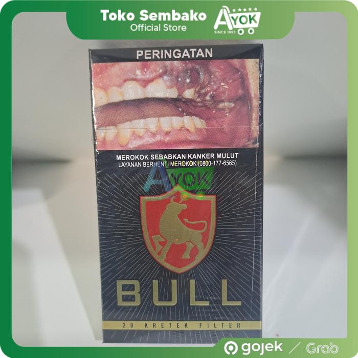 Jual Bull 20 Batang - Rokok Bull Kretek Filter - 1 Bungkus - Kota ...