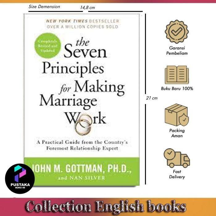 Jual The Seven Principles for Making Marriage Work By John Gottman PhD ...
