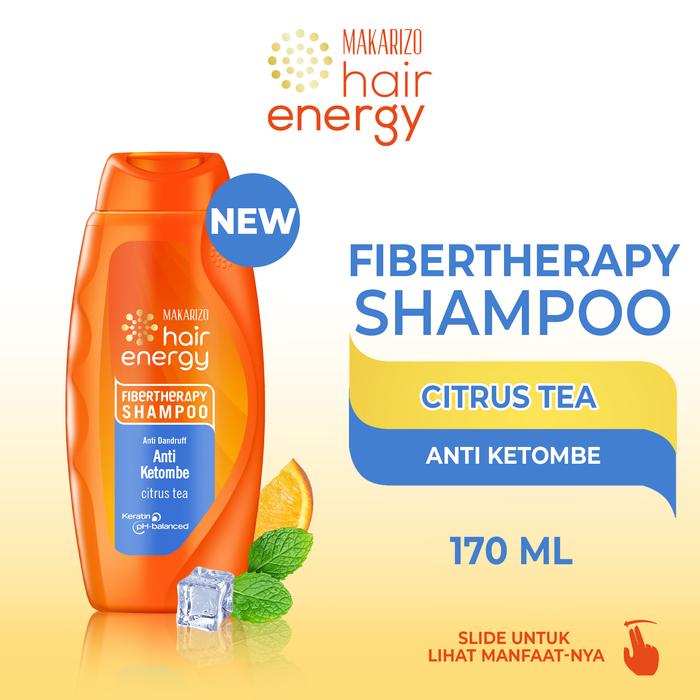 Promo Makarizo Hair Energy Fibertheraphy Shampoo Anti Dandruff Citrus Tea 170mL - Jakarta Timur ...