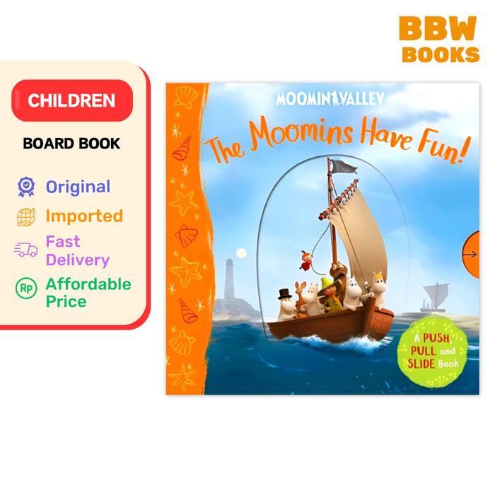 Promo THE MOOMINS HAVE FUN! A PUSH, PULL AND SLIDE BOOK - Kota Bekasi - Big Bad Wolf Books ...