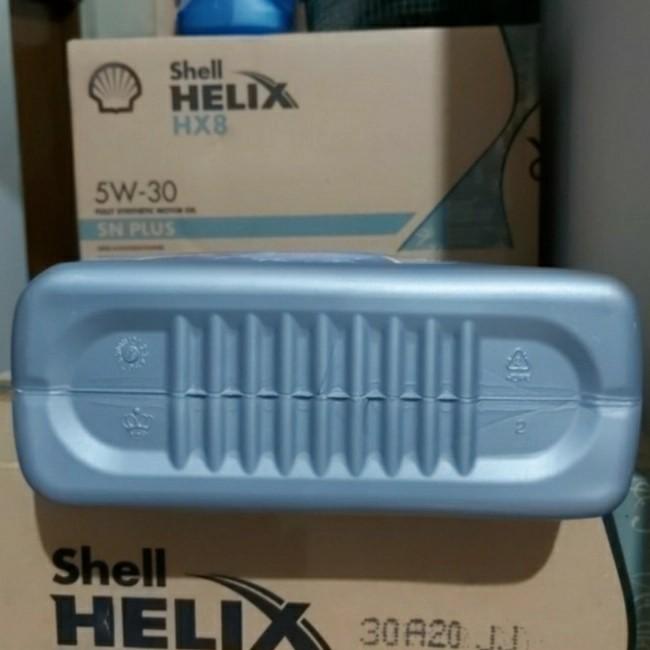 Jual Shell Helix Hx8 5W 30 Synthetic Motor Oil Sn Plus 4 Liter / Asli ...