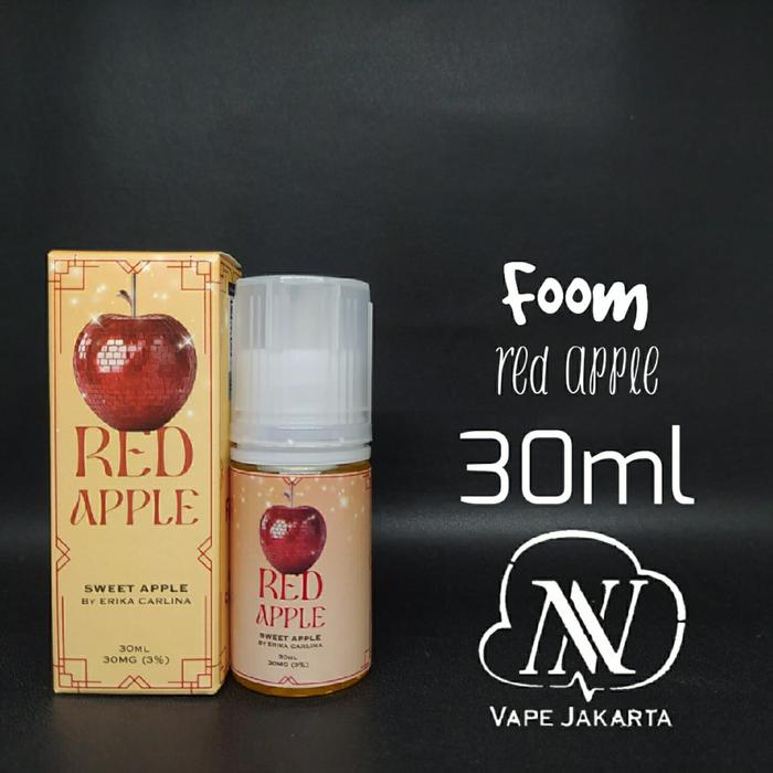Jual Foom Red Apple Salt Nic 30ml 30mg by FOOM X Erika Carlina ...