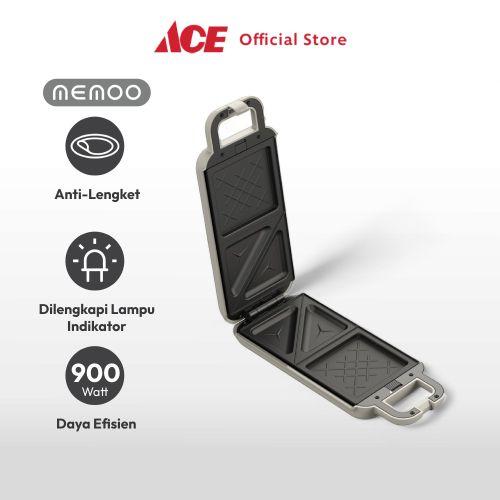 Jual ACE Memoo Pemanggang Roti Sandwich 2 Slice 900 watt - Putih Panggangan Roti Lapis ...