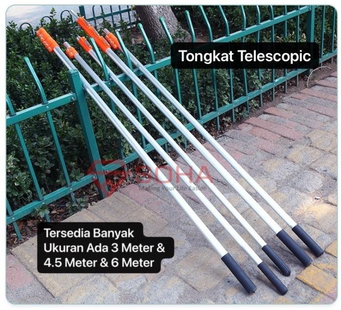 Jual Galah Tongkat Telescopic Potong Ranting Pohon Pasang Gergaji ...