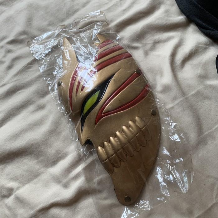 Jual topeng mask bleach ichigo half gold cosplay halloween - Jakarta ...