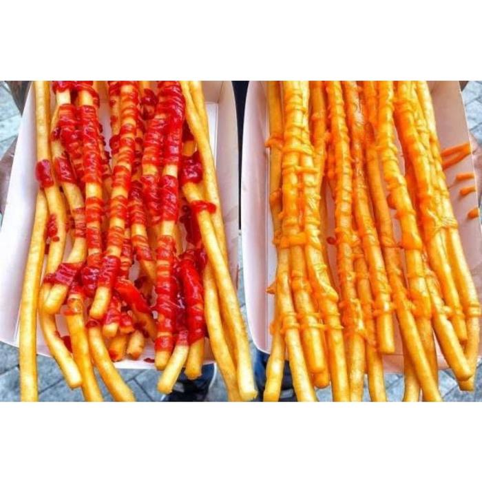 Jual Tepung kentang long potato premix starch potato snack french fries ...