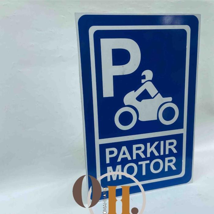 Jual Rambu Akrilik Parkir Motor - Rambu Akrilik - Kota Surabaya ...