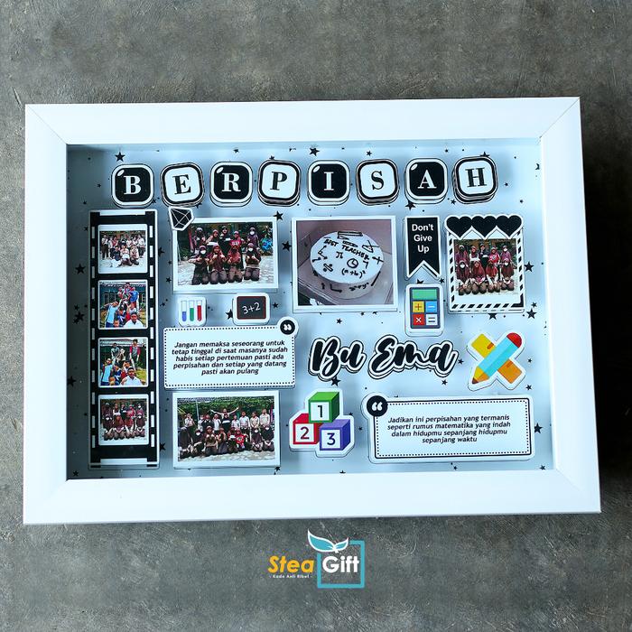 Jual Scrapframe Po Up 3D Tema Perpisahan Guru Matematika - Hadiah ...