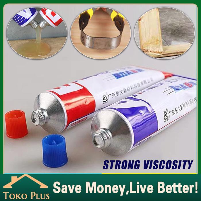 Jual Lem AB Kafuter Epoxy Super Kuat Penambal Besi Steel Metal Radiator ...