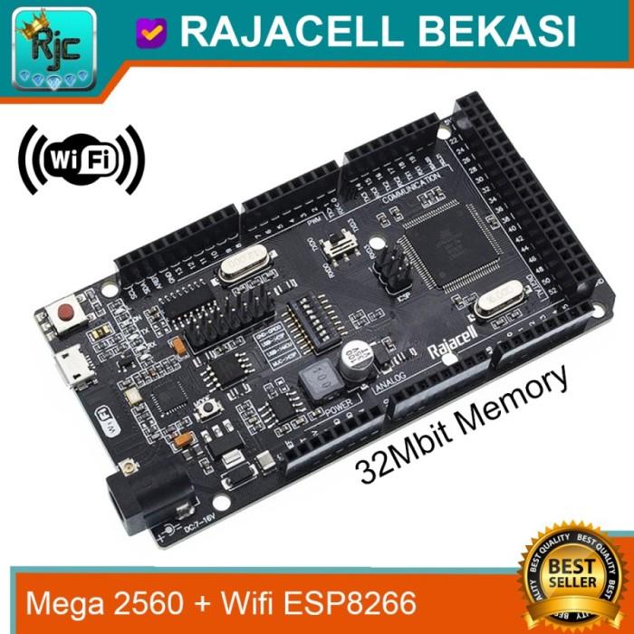 Jual Arduinoo Mega2560 R3 Built-in IOT Wifi ESP8266 32MB Wemos ...