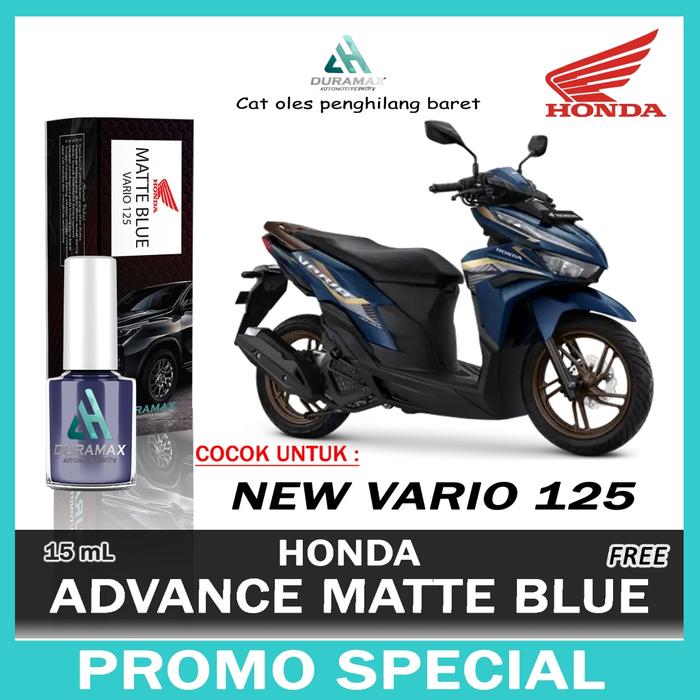 Jual CAT OLES PENGHILANG BARET MOTOR ADVANCE MATTE BLUE - HONDA ALL NEW ...