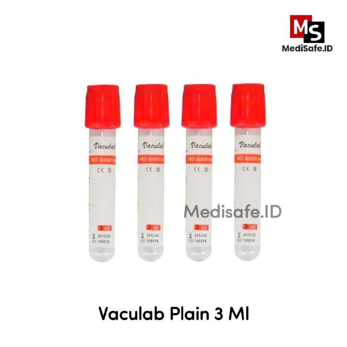 Jual Tabung Darah Vaculab Plain 3 ml Box 100 pcs - Kab. Malang ...