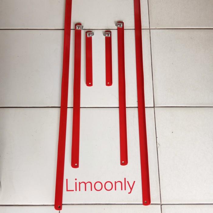 Jual Complete Light Steel Stair Hinges Uk 3M - 4M / Aluminum Stair ...