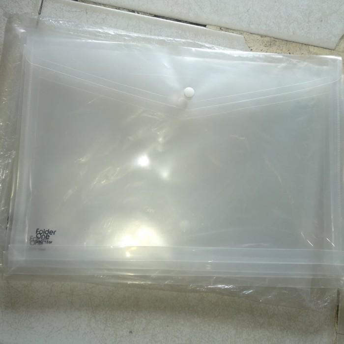 Jual Map Kancing Uk Folio Merk Folderone - Putih - Jakarta Barat - mr12 ...