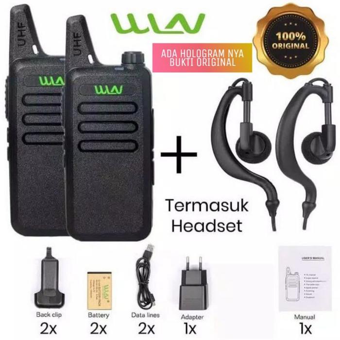 Jual Walkie Talkie HT wlan HT Walkie Talkie handy Talky RADIO WLN KD-C1 isi 2 Unit TERMURAH ...