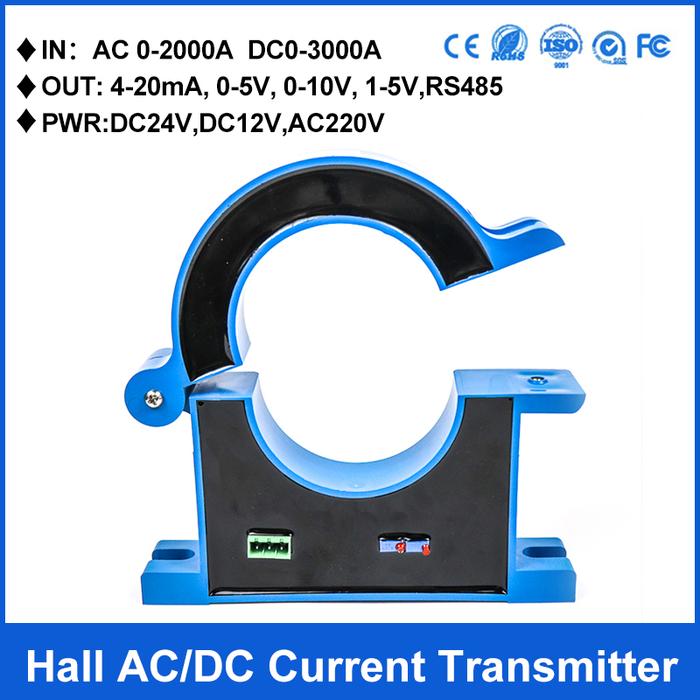 Jual BARU 100A 200A 300A 400A AC DC Open Type Current Transformer CT ...